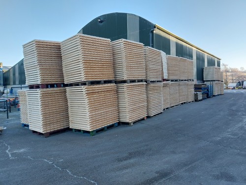 Pallet Racking Slat Decking Boards Wood 1100mm x 1330mm | eBay