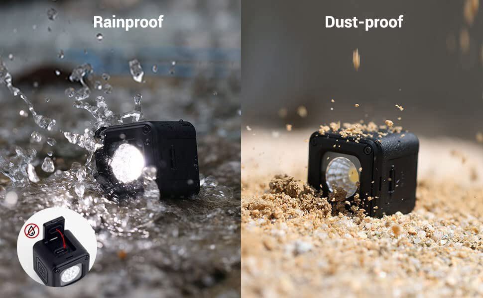 SmallRig LED Video Light, Mini Cube Light Rainproof Light Kit for GoPro ...