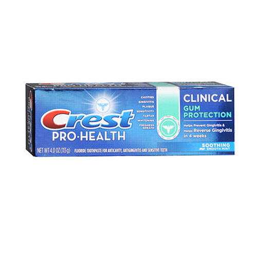 Crest Pro-Health Toothpaste Clinical Gum Protection Smooth Mint 3.5 Oz ...