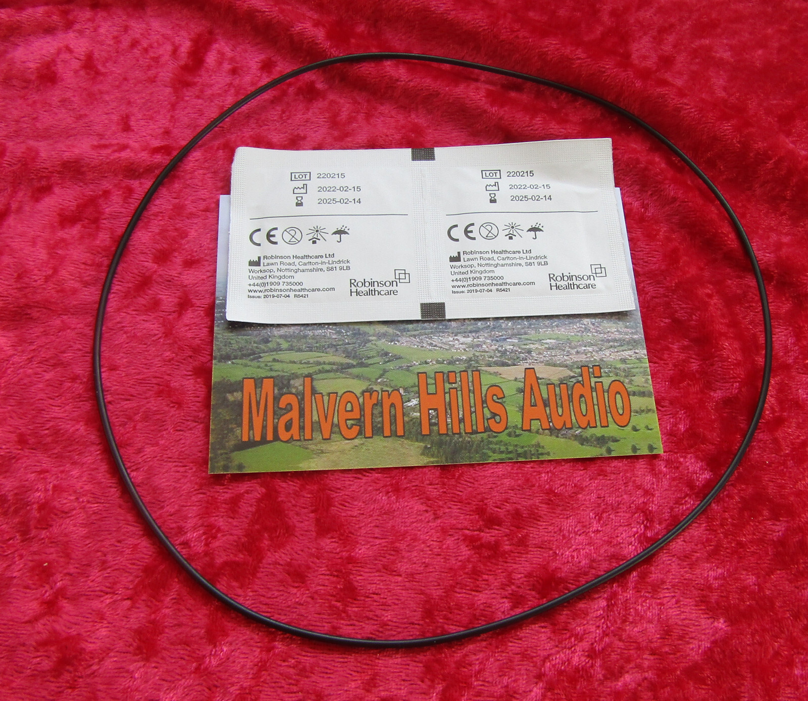 1 x Drive Belt for Townshend Elite Rock III (3) Turntable. Round ...
