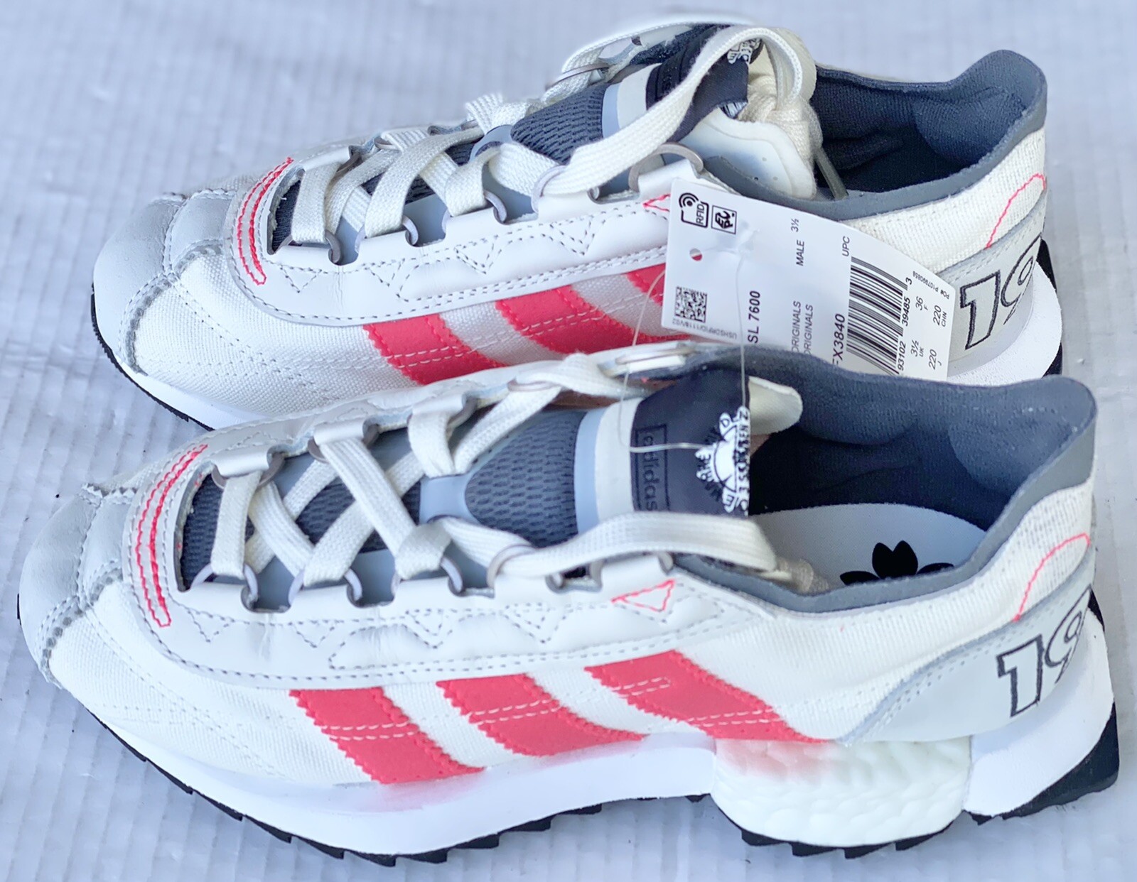 adidas originals SL 7600 1964 Tokyo Mens Size 4 FX3840 Low Top Sneakers ...