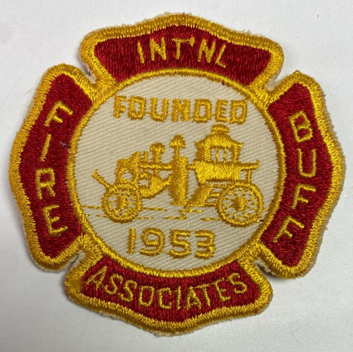International Fire Buff Associates 3" Patch D8 | eBay