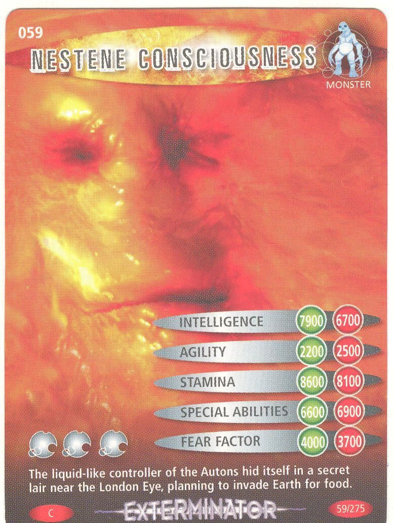 Doctor Who Battles In Time Exterminator #59 Nestene Consciousness | eBay