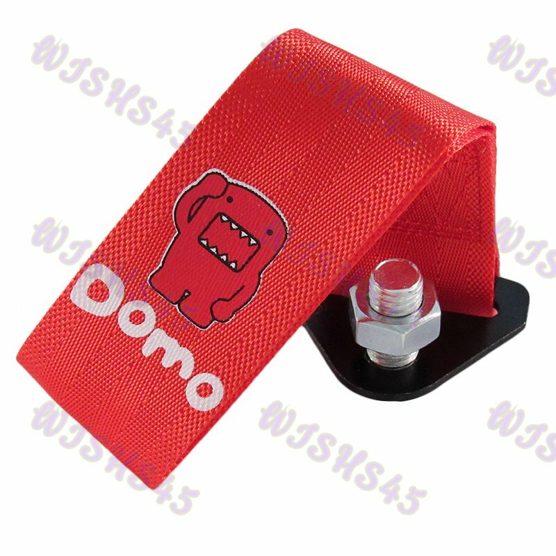 Universal Car Tow /Towing Strap Red DOMO KUN Racing Drift Rally Belt ...
