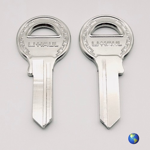 ORIGINAL U-Haul 85/40L Key Blanks for Various Padlocks by ABUS (2 Keys ...
