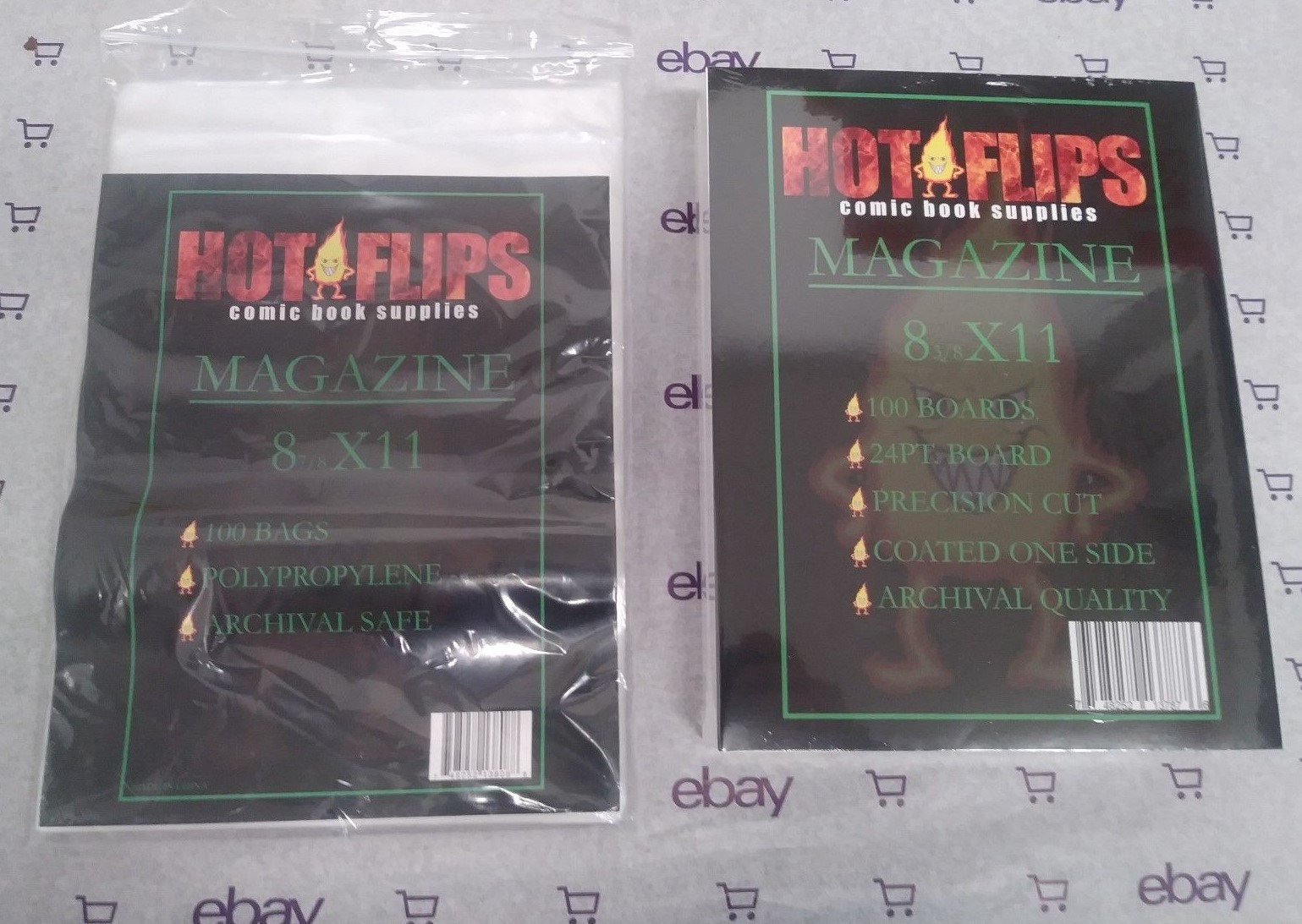 100 Magazine Poly Bags with Magazine Backing Boards Free Shipping | eBay
