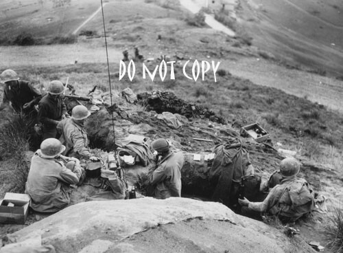 WWII US Army CO. B 361st Infantry 91st Division 1944 Photo Reprint | eBay