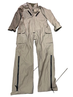 New US Military Army Goretex JP-8 Fuel Handlers Coveralls Desert Tan ...