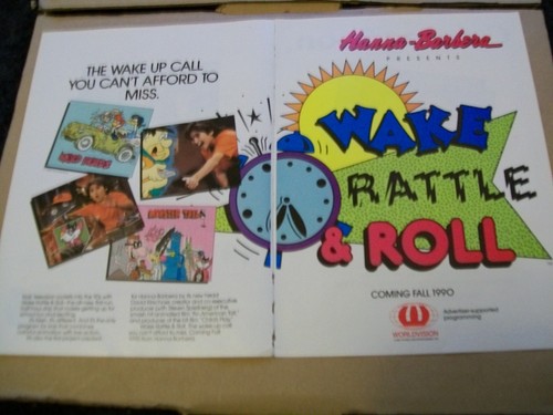 Nerd Berds Monster Tails Hanna-Barbera presents Wake Rattle & Roll 1989 ...