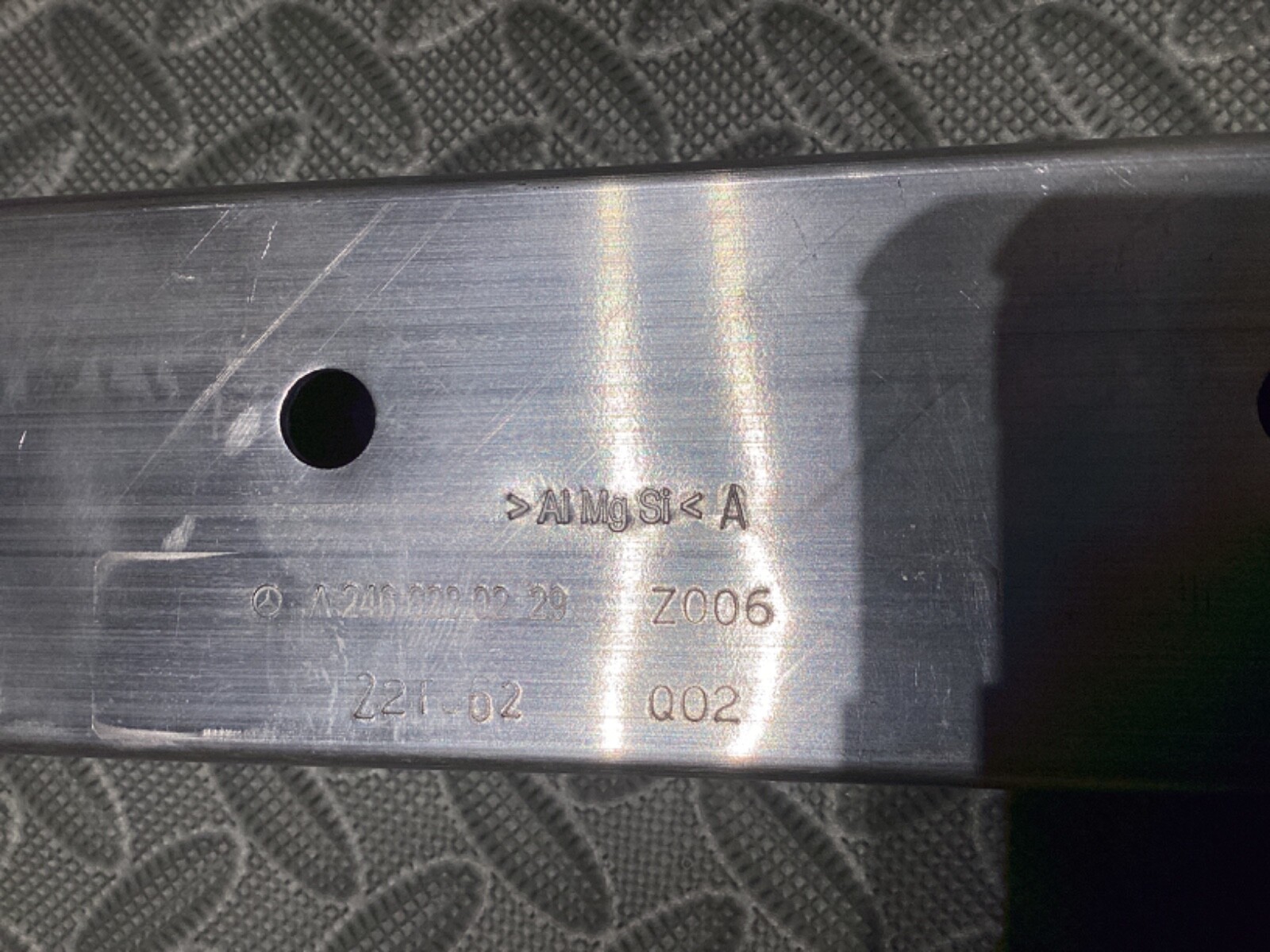 MERCEDES a Class W176 Front Reinforcement Bracket Radiator Support ...