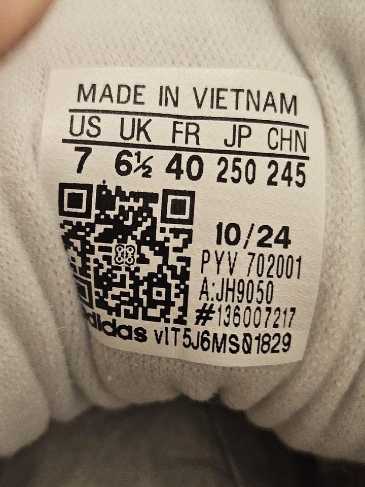 Adidas Samoa Beige/White Stripes Uk Size 6.5 Brand New In Box JH9050 ...