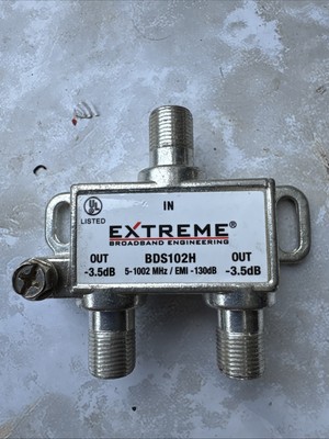 Extreme/Amphenol 2-Way Digital 1Ghz High Performance Coax Cable ...