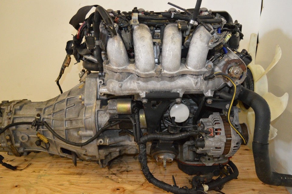 JDM Nissan Silvia SR20DET S13 2.0L Black Top Turbo Engine 5SPD Trans ...