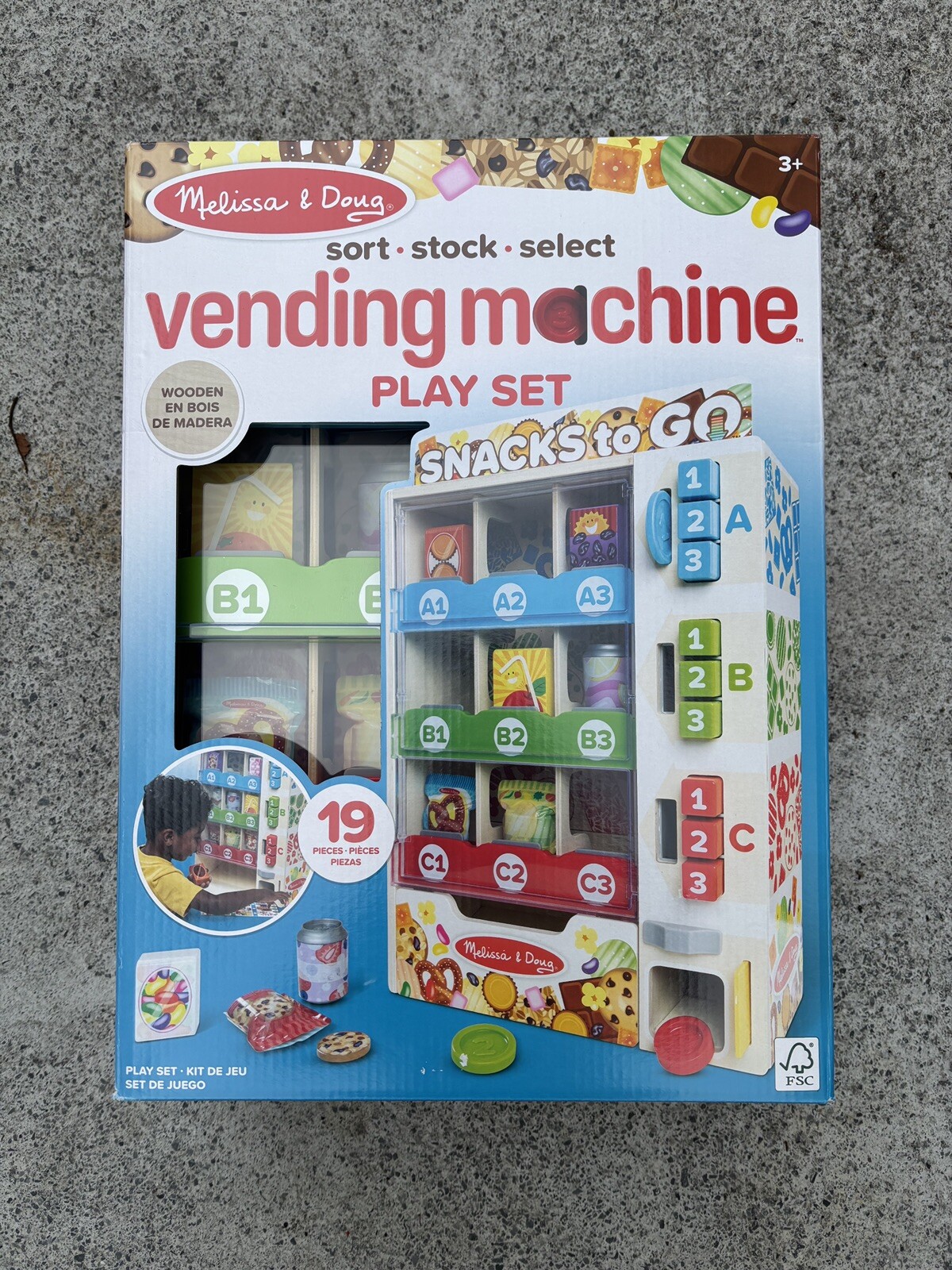 Melissa & Doug Wooden Vending Machine Play Set for sale online | eBay