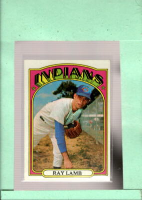 1972 Topps #422 Ray Lamb NM Near Mint Indians ID:51478 | eBay