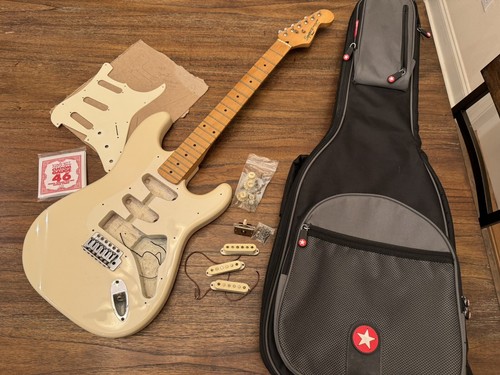 VINTAGE 1989 MIK Fender Squier II Stratocaster BUILD KIT | eBay