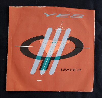 Yes Leave It 7" 45 Single Vinyl Record | eBay