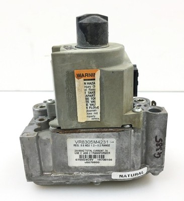 Honeywell VR8305M4231 Natural Gas Valve 24V Outlet 3/4" Inlet 3/4" used ...