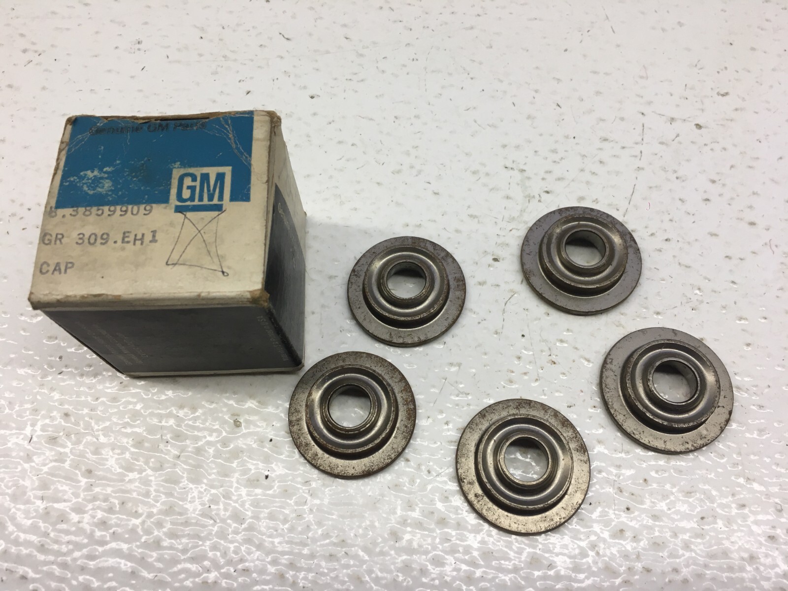 GM NOS Lot of 5 1965-1969 427 Corvette Valve Spring Caps 3859909 | eBay