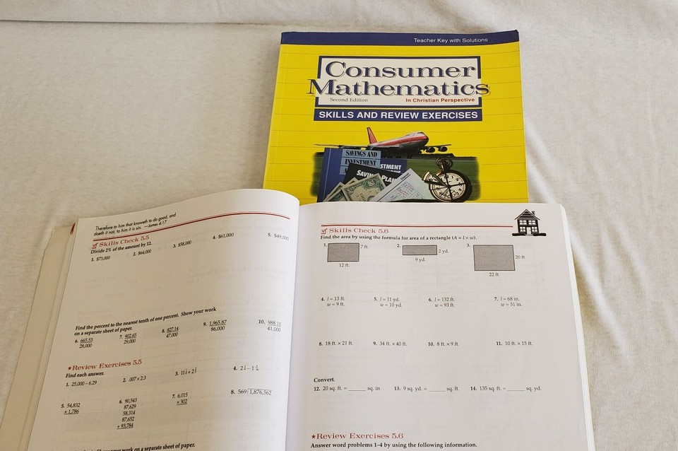 A BEKA Consumer Math 9th - 12th | eBay