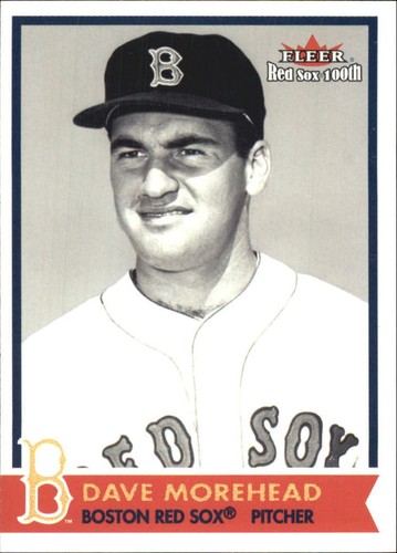 2001 Fleer Red Sox 100th Baseball Card #68 Dave Morehead | eBay