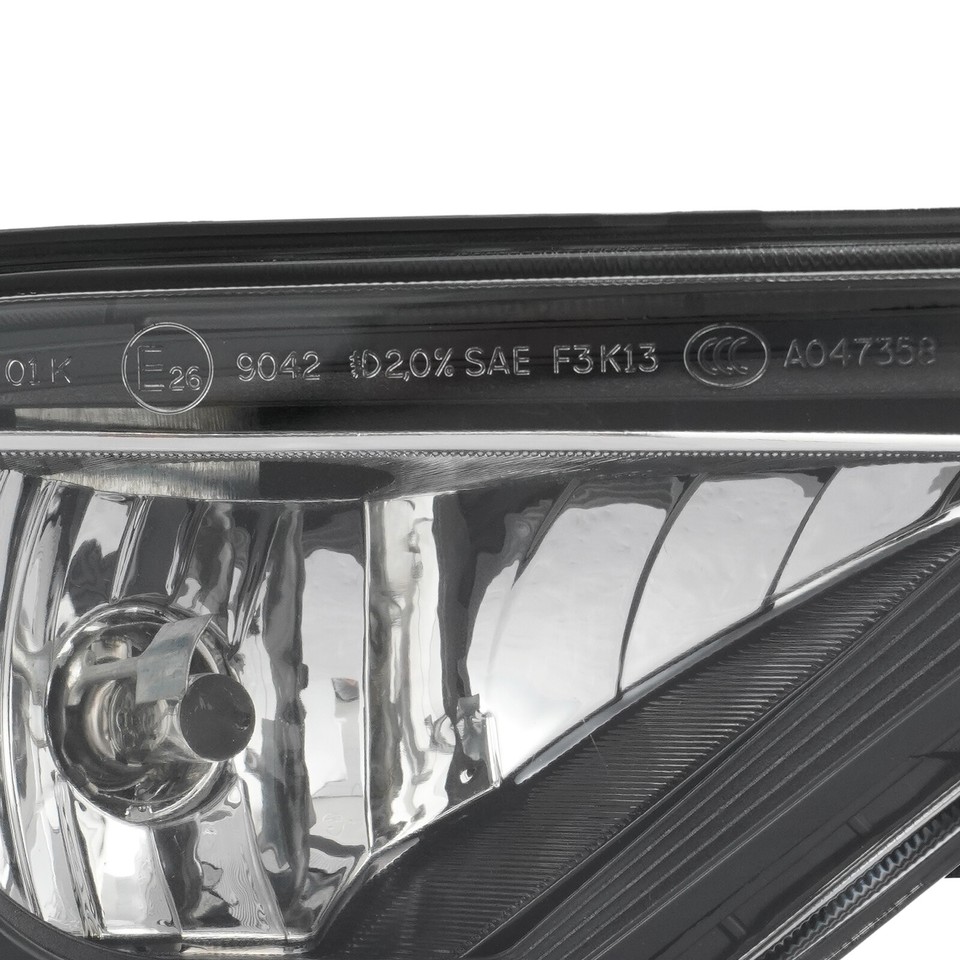 Front Bumper Grille Spoiler Trim Fog Light Fit 2015-2017 Volkswagen Vw ...