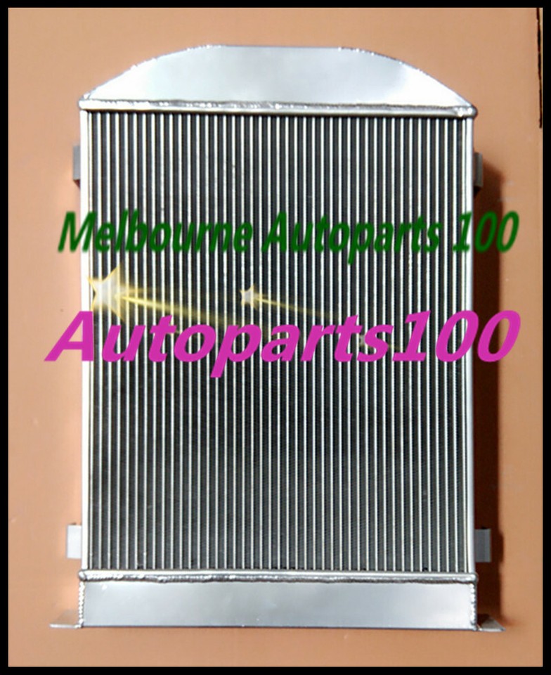 3 Rows Aluminum Radiator Chopped engine 1932 32 For Ford Auto Manual ...