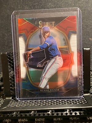 Kumar Rocker 2023 Select Concourse Tri-Color Prizm - Rangers | eBay