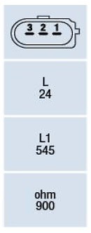 SENSOR CIGÜEÑAL (077 905 381 F) (318349) (077905381F) (0 261 210 190 ...