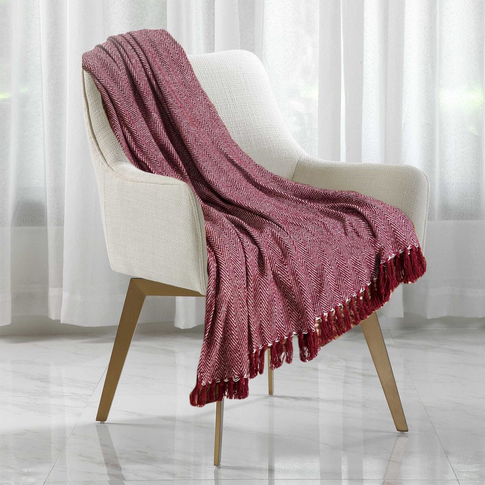 Large Throws XL & XXL Cotton Traditional 3 Designs Blanket Chair Sofa ...