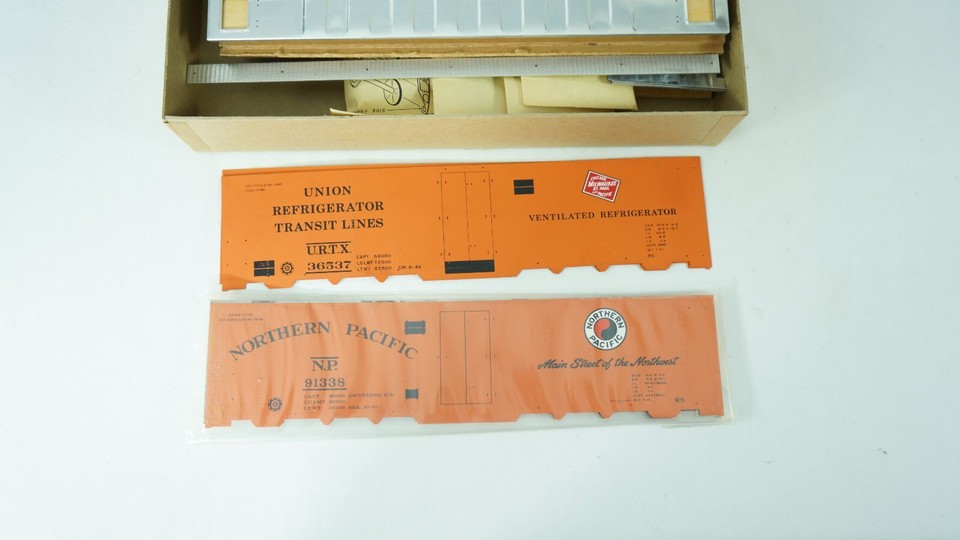 Athearn O Scale Northern Pacific NP Reefer Kit Item 0107-1195 NEW W21-1 ...