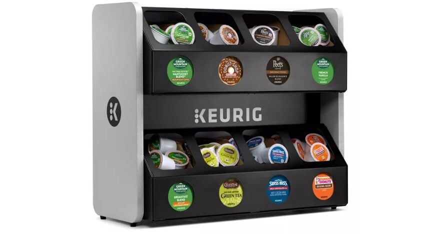 Keurig® Premium 8-Sleeve K-Cup® Pod Storage Rack Ships Fast! Brand New ...