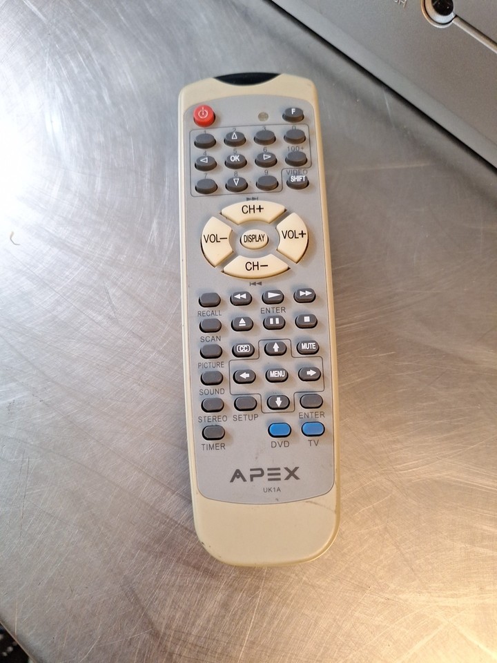 Vintage Apex 20 inch CRT TV A/V inputs retro gaming Model GT2015 Tube ...