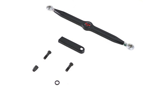 12 inch Shift Rod Kit Black fits Harley Davidson | eBay