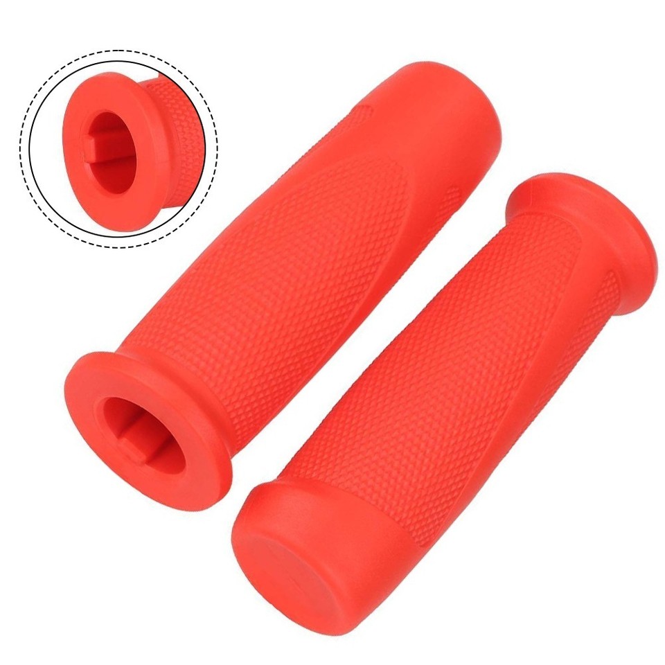 Electric Scooter Rubber Handlebar Grips Non Slip Soft Fit 9 F35 F20 F30 ...