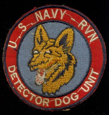USN RVN MAA Police Detector Dog Unit K-9 Vietnam Patch MP | eBay