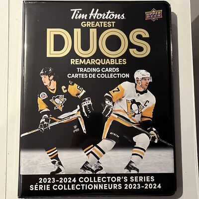 2023-24 TIM HORTONS DUOS HOCKEY CARDS - U PICK / YOU CHOOSE - FINISH ...