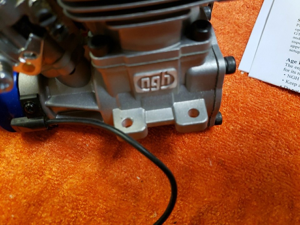 NGH Engine - NGH GT35R Gas Motor - 35cc Motor - high performance gas ...
