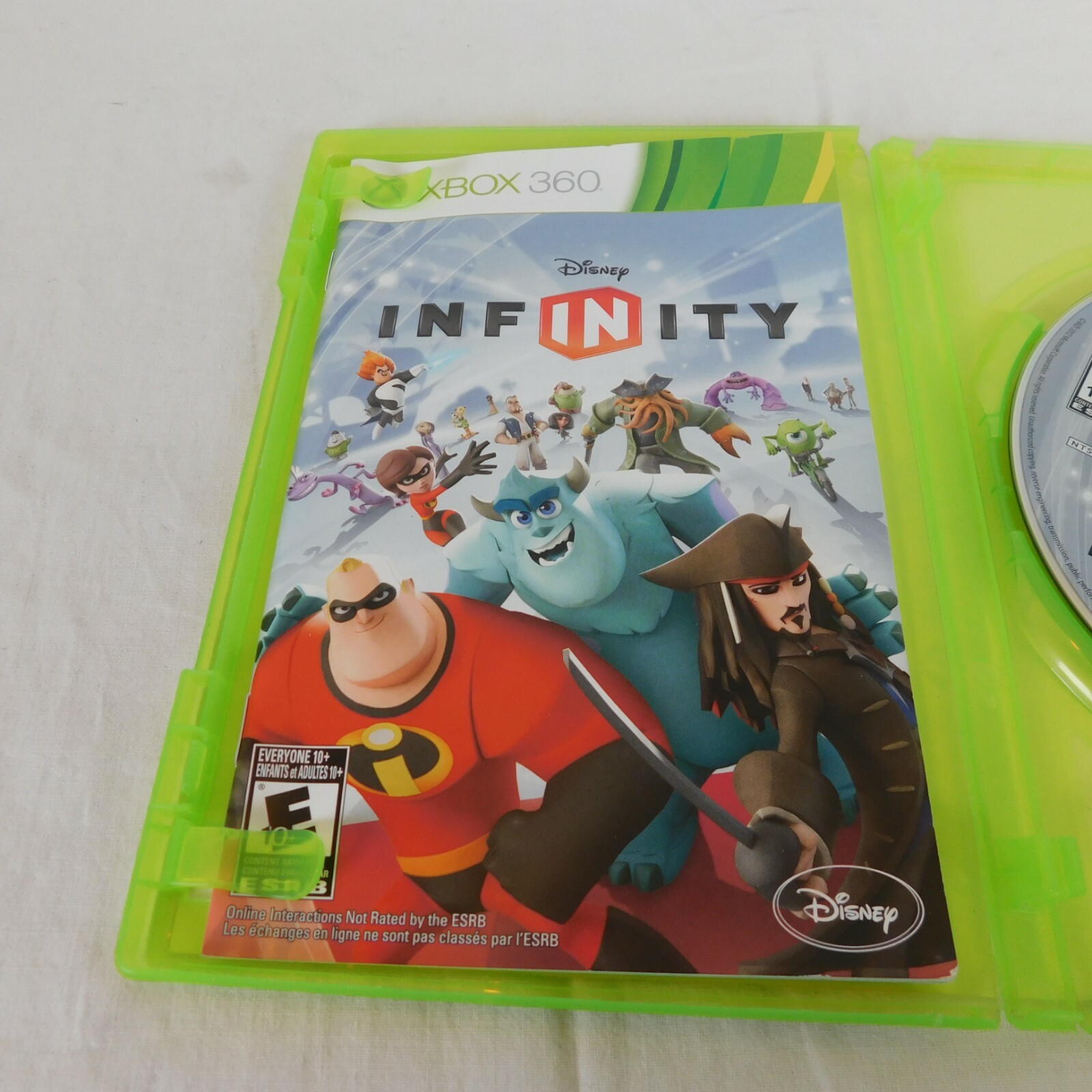Xbox 360 Disney Infinity Video Game and Portal Complete TESTED Working ...