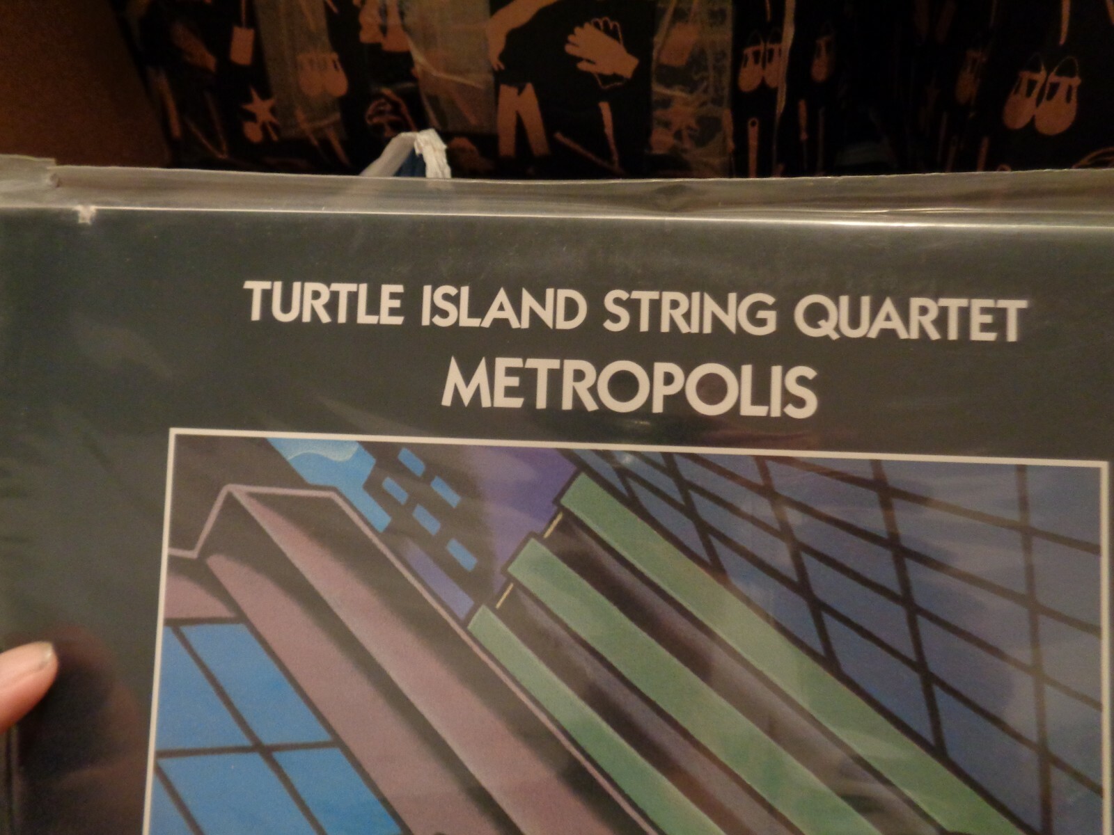 Turtle Island String Quartet: "Metropolis", LP, SEALED, CUT-OUT, out of ...