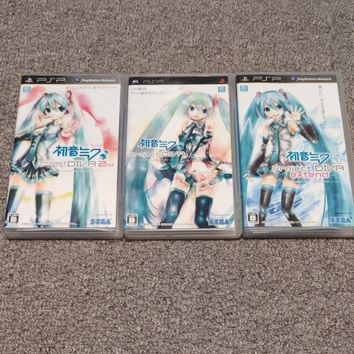 PSP Hatsune Miku Project DIVA 3 Set Japanese Version | eBay