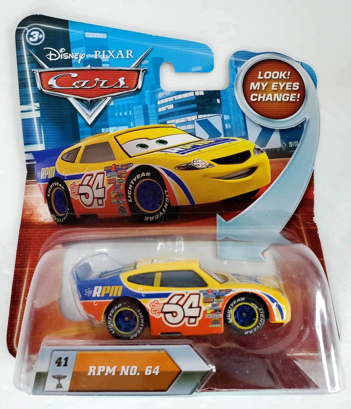 Disney Pixar Cars Mattel Supercharged RPM #64