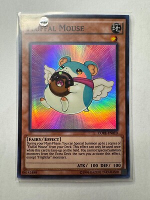 YUGIOH Fluffal Mouse Super Rare UNL Edition CORE-EN010 | eBay UK