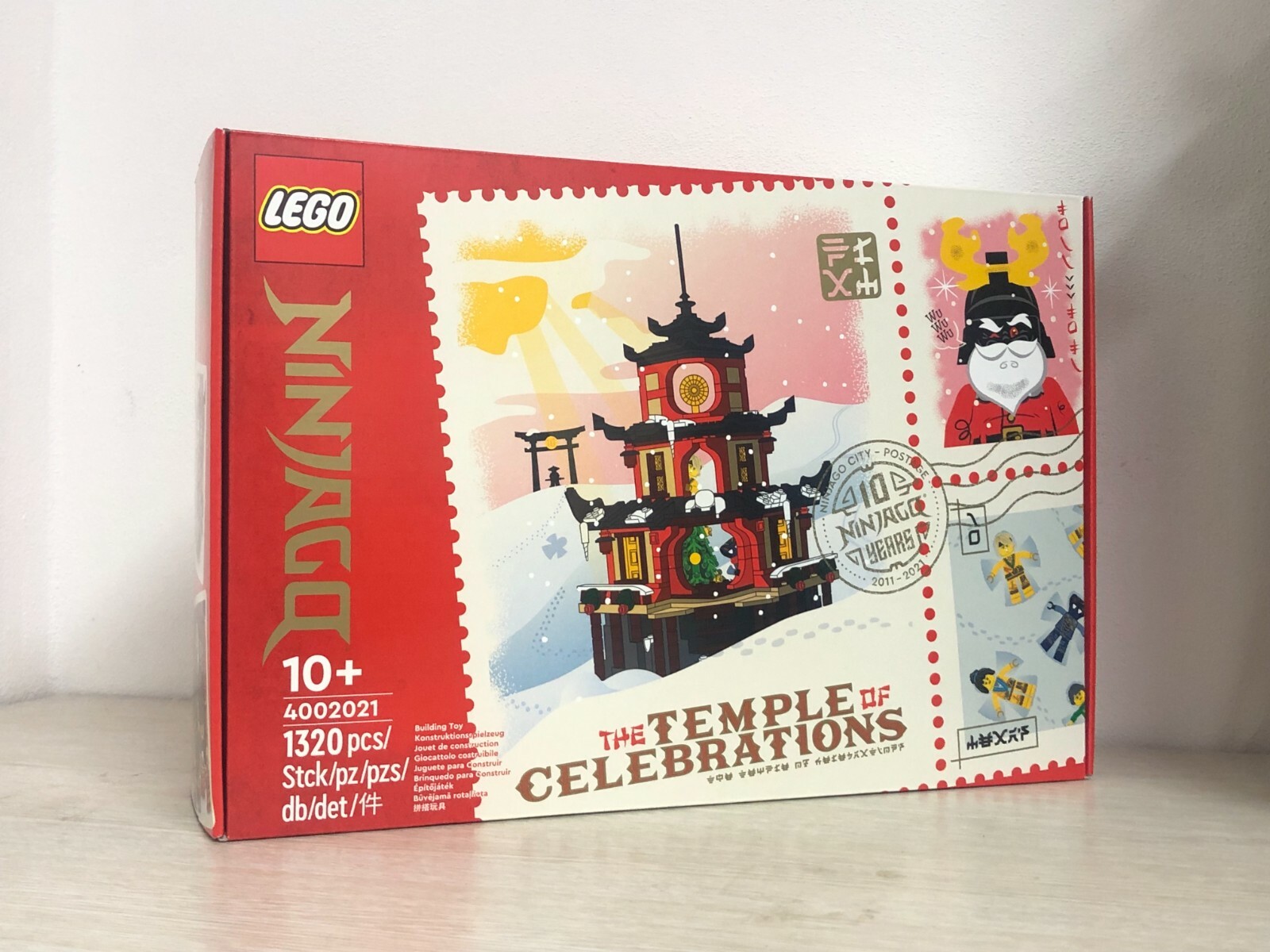 LEGO 4002021 Ninjago The Temple Of Celebrations Employee Edition NEW | eBay