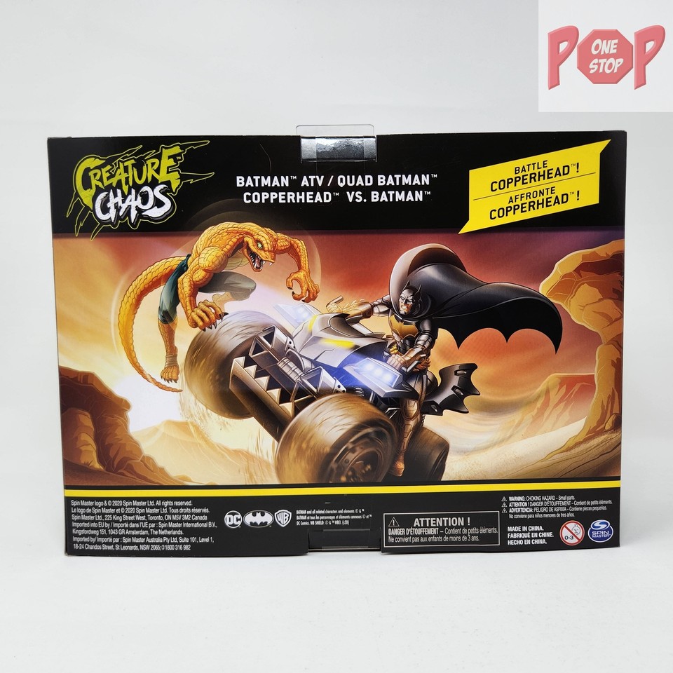 Batman - ATV/Quad Batman vs Copperhead Action Figure Playset ...