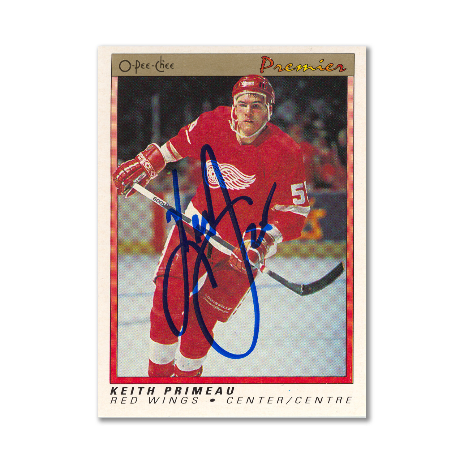 Autographed 1990-91 OPC Premier #91 Keith Primeau Rookie Card | eBay