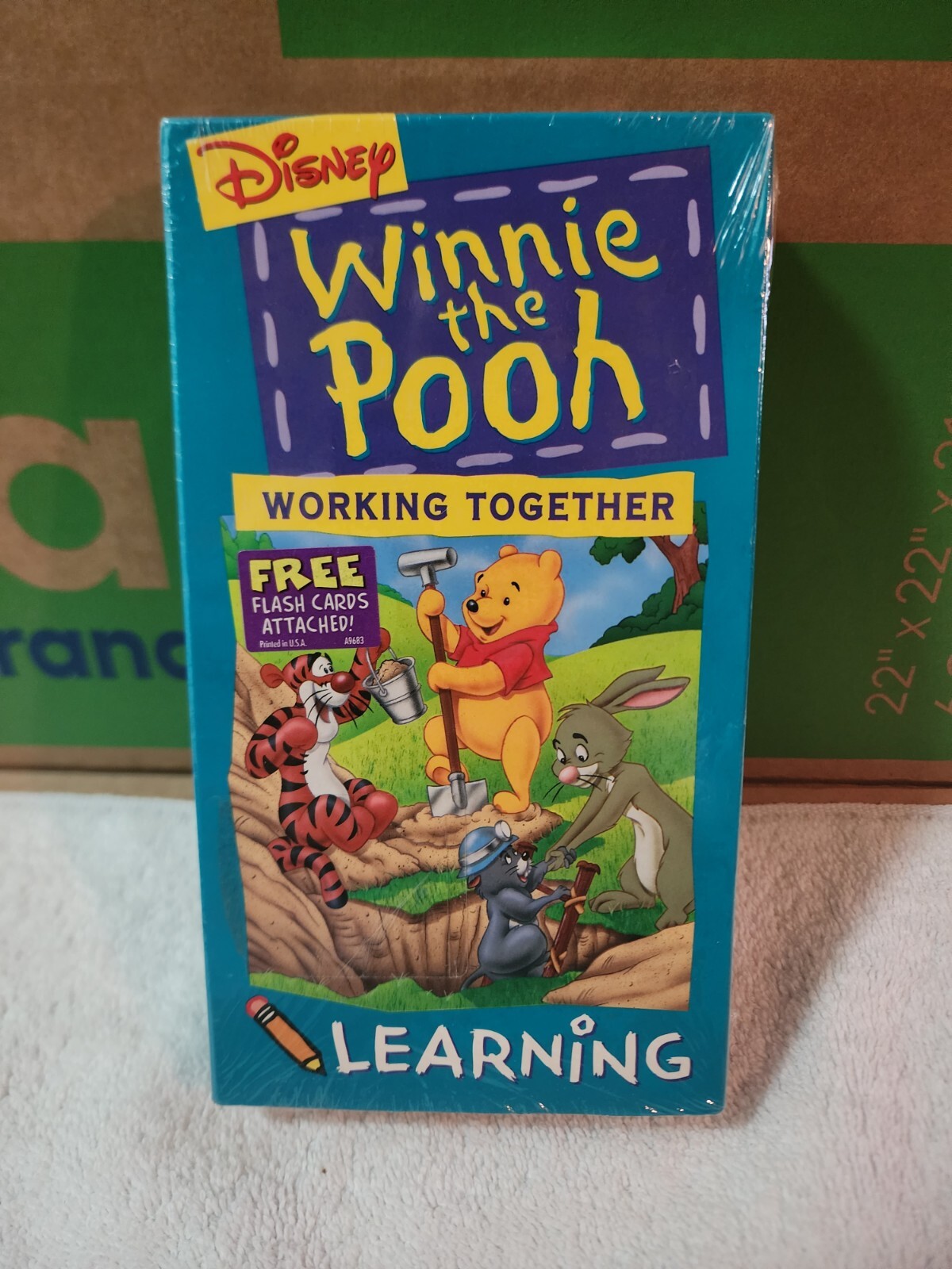 Winnie The Pooh Working Together Vhs