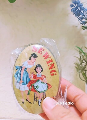 Vintage sewing Tin - 🧵🪡 | eBay