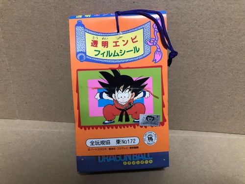 1986 Dragon Ball Transparent Envi Film Sticker Bunch Of Drawers Amada ...