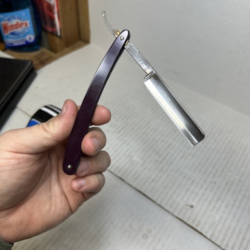 Vintage Sterling Razor Co 1/2” Straight Razor “Proffesional” Made In ...